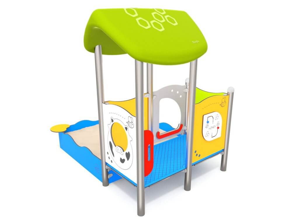 Lekehus med sandkasse, Mini, Art. B7120 - Hjem - Norsk Lek og Park